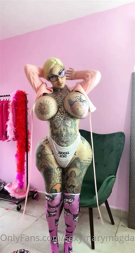 Solo Tattoo Stripper Big Fake Boobs Tease Xhamster