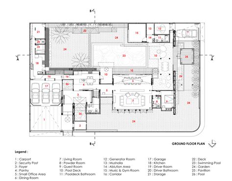 Security Office Floor Plan