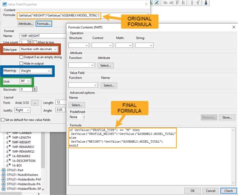 Profile Weights In Us Imperial Environment Tekla User Assistance
