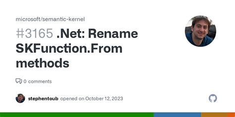 rename skfunction from methods · issue 3165 · microsoft semantic