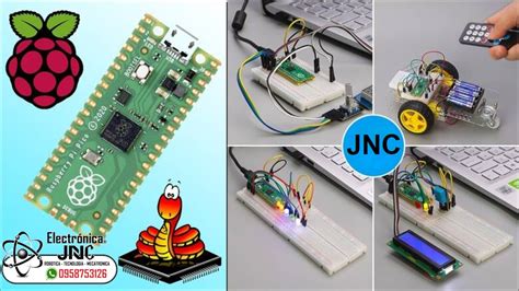 Raspberry Pi Pico Microcontrolador RP2040 Electronica JNC