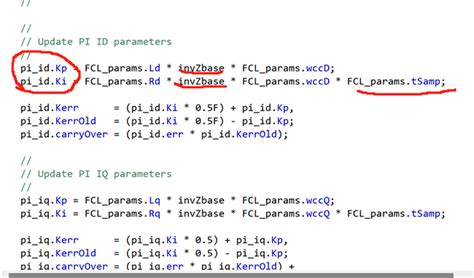 Tmdxiddk379d In Ti Motor Driver Library Routine Functions，some Questions About The Current Loop