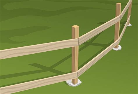 How To Install Wood Fence Rails At The Home Depot