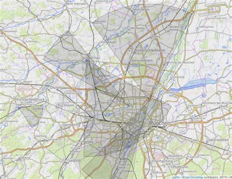 Javascript Drawing A Segment Of Azimuth From Values Defined In