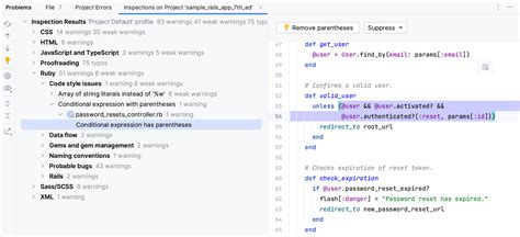 rubymine quick start rubymine documentation
