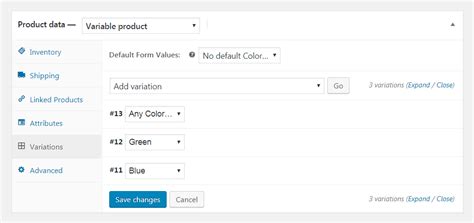 How To Set Up WooCommerce Variations And Variable Products