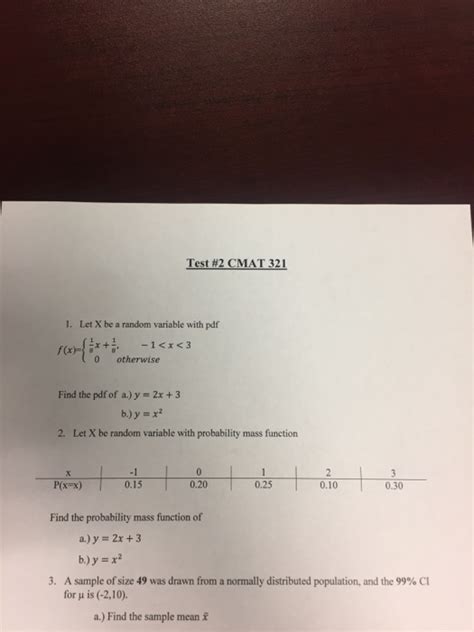 Solved Let X Be A Random Variable With Pdf F X X Chegg