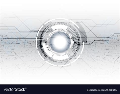 Background Abstract Technology Communication Data Vector Image