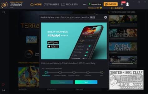 Cheat Happens Aurora Game Trainer Utilities Throneofgeeks