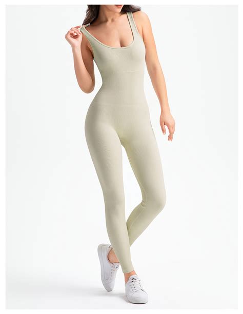 加工定制 跨境新款瑜伽连体服女健身紧身衣连体裤提臀收腹瑜伽服 阿里巴巴