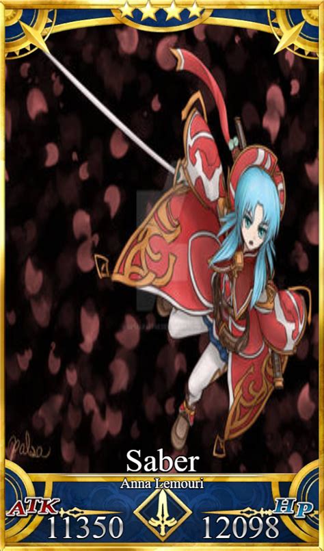 Saber Fatecrossover Anna Lemouri Fatecrossover Wiki Fandom