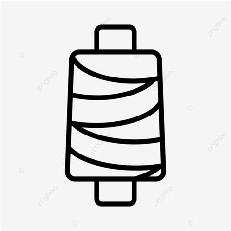 Textile Line Icon Embroidery Sewing Textile Png And Vector With