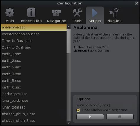 7 Configuration Window Scripts Tab Download Scientific Diagram