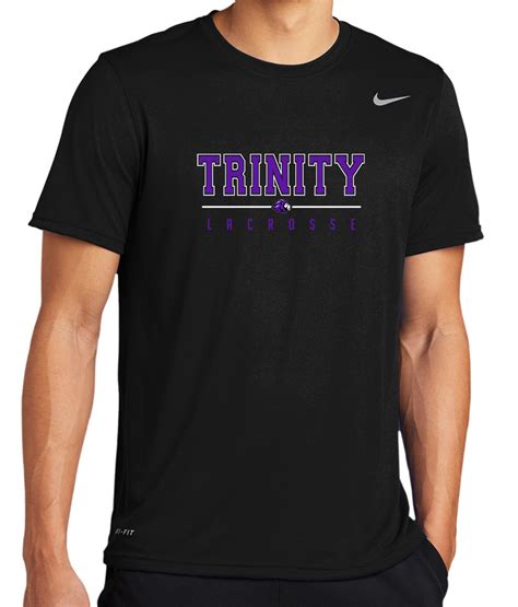 Trinity Lacrosse Nike Dri Fit T Shirthoodie Youth And Adult Apparel