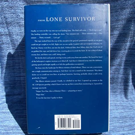 Lone Survivor By Marcus Luttrell Patrick Robinson