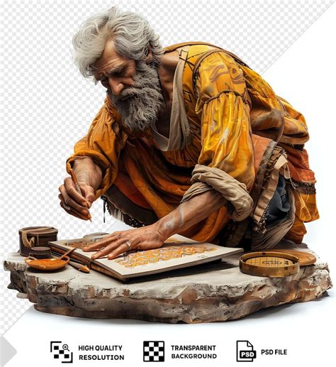 Psd Leonardo Fibonacci O Matemático Escrevendo Sequências Matemáticas