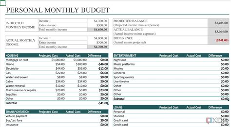 10 Best Excel Templates For Students And Educators