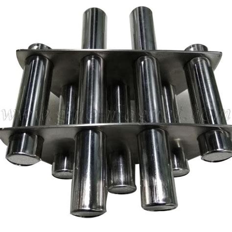 China Neodymium Round Hopper Magnet Magnetic Grids Kilang Pengilang