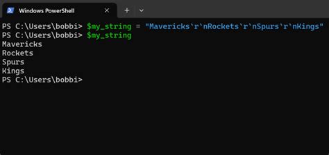 PowerShell How To Split Based On New Lines Collecting Wisdom