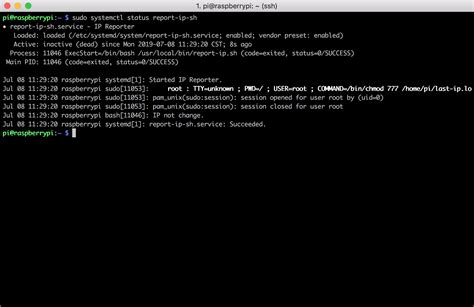 Auto Send New Ip Shell · Raspberry Pi Note