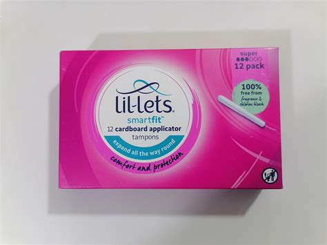 Lil Lets Cardboard Super Applicator Tampons 12s Wellness Pro