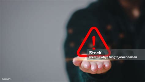 Caution Warning For Notification Error And To Be Aware Of The Dangers Of Being Hacked By Hackers