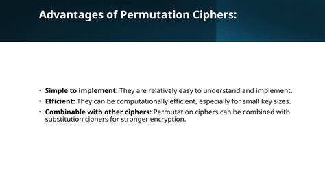 Details And Discussion Of Permutation Cipherpptx