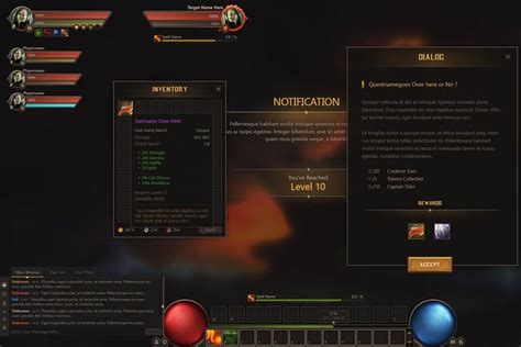 RPG MMO UI 4