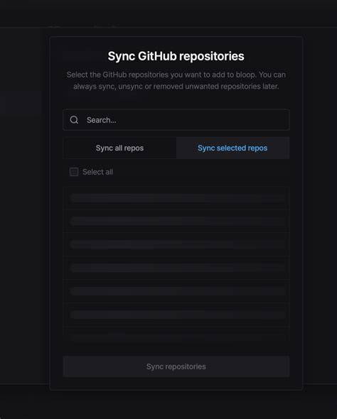 unable to connect to any github repos · issue 232 · bloopai bloop · github