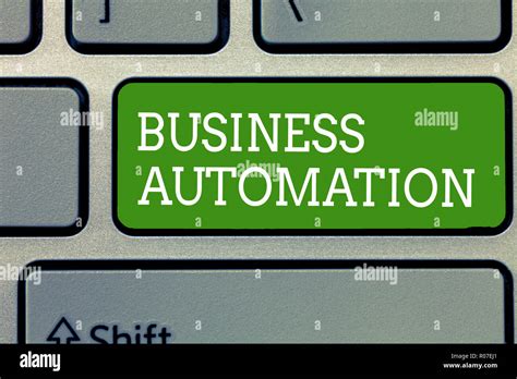 Word Writing Text Business Automation Business Concept For For Digital Transformation