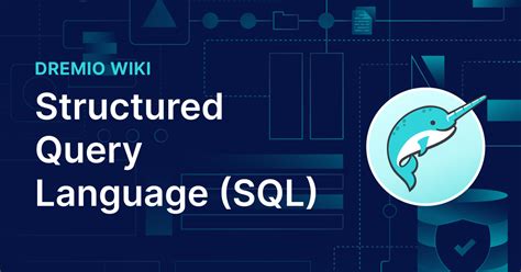 Structured Query Language Sql Dremio