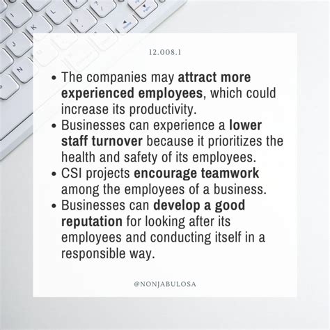 Benefits Of Csr Or Csi To The Business Positive Impact