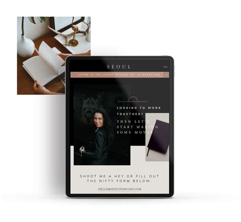 Seoul Squarespace Website Template — The Coast Kit