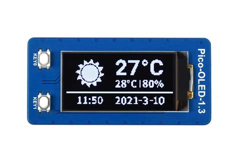 13inch Oled Display Module For Rpi Pico 64x128 Spii2c Kiwi