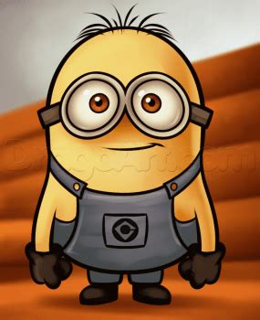 How To Draw A Minion From Despicable Me Grus Minions 8 Steps Toons Mag