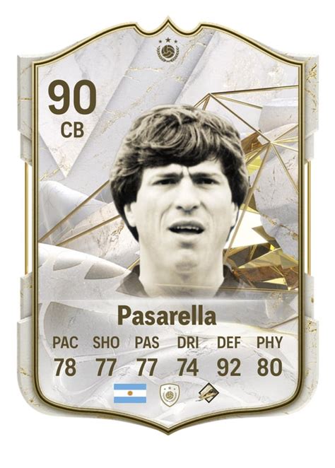 Daniel Passarella And Gilmar Icon Cards R Fifacardcreators