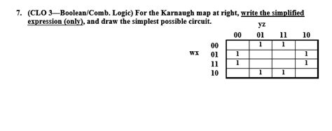 Solved 5 Clo 3 Booleancomb Logic Write The Boolean