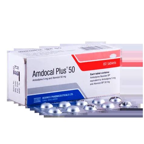 Amdocal Plus 50 Tablet Beximco Pharma Ltd Online Pharmacy Osudpotro