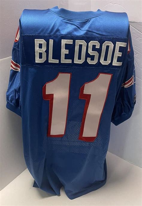 Drew Bledsoe Game Used Signed 1994 New England Patriots Jersey Jsa