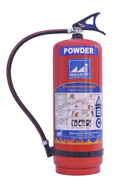 9kg Abc Dry Powder Fire Extinguisher Fire Safety Equipment Vapi