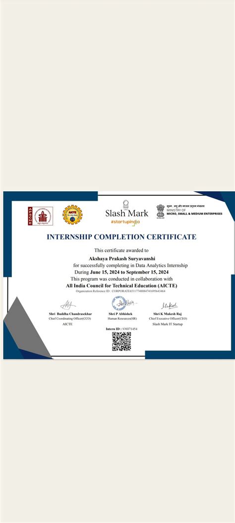 akshaya suryavanshi on linkedin i am thrilled to announce that i have successfully completed my