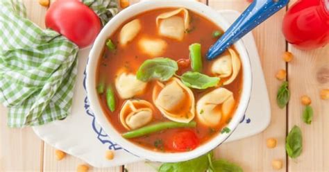 Томатный суп с пельменями Рецепт портала Smak Телеграф