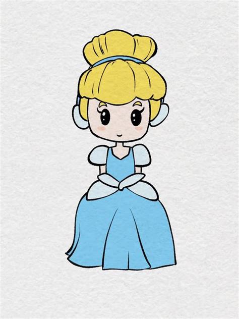 儿童简笔画白雪公主简单（18张） 简笔画图片大全