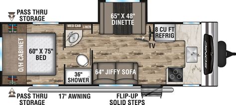 Travel Trailer Floor Plans