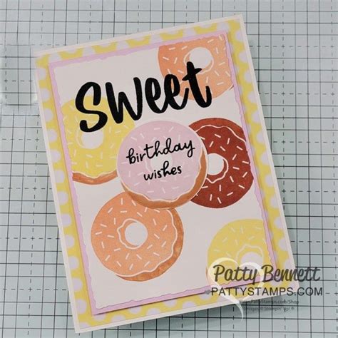 7 Donut Cards Ideas To Save Today Cards Card Making Stampin Up And More