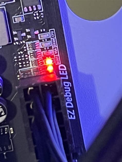 New Build Pc Flashing Red On Boot After Turning On Rpcbuild