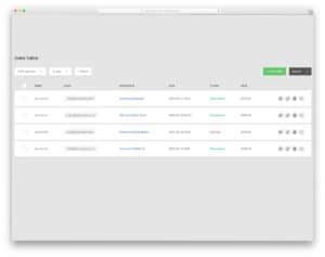 Bootstrap Datatable Examples For Web Tables UiCookies