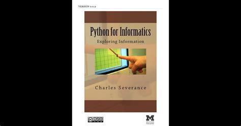 Python For Informatics By Charles Severance On IBooks