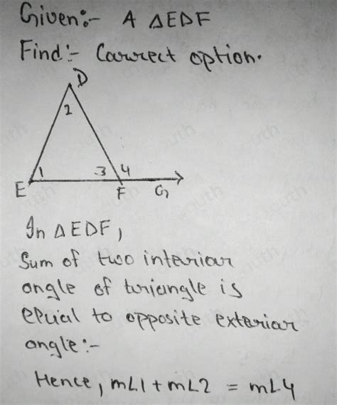 solved 1 using the delta edf which of the following is correct a