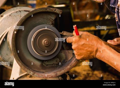 Grinding Stone Motor For Secret Work Grinding Or General Work Stock Photo Alamy
